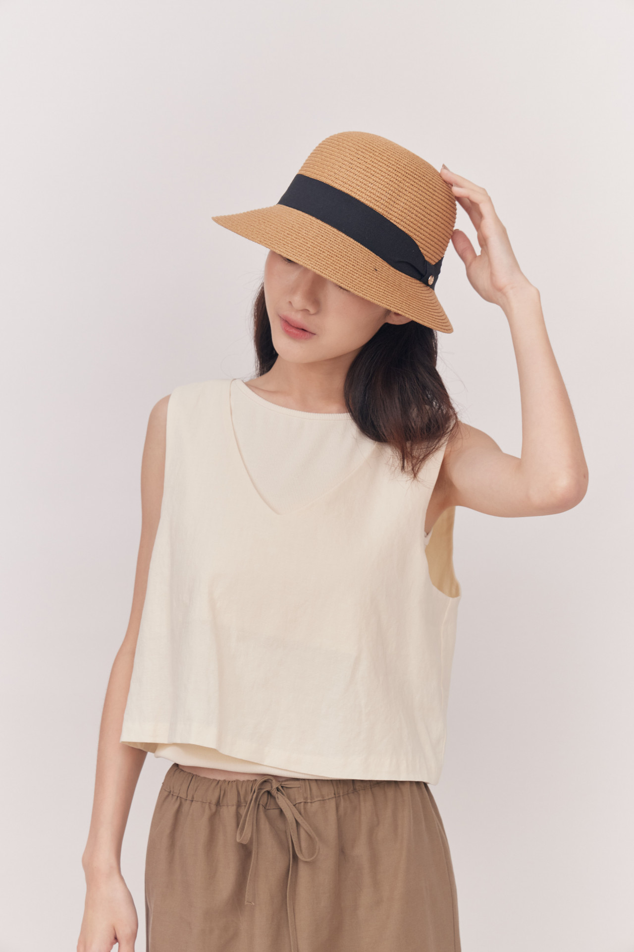 NONO darlin' | 抗uv緞帶草帽